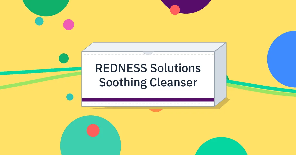 Symbolbild: Packung mit der Aufschrift REDNESS Solutions Soothing Cleanser (PZN 18894392) – Verfügbarkeit und Bezug in Apotheken in Frankfurt am Main