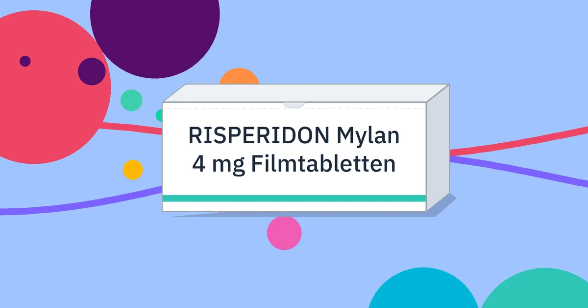 Symbolbild: Packung mit der Aufschrift RISPERIDON Mylan 4 mg Filmtabletten (PZN 07621923) – Verfügbarkeit und Bezug in Apotheken in Frankfurt am Main