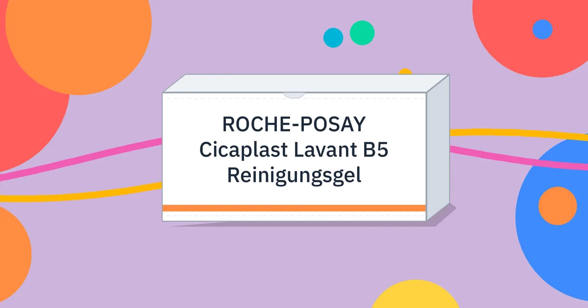 Symbolbild: Packung mit der Aufschrift ROCHE-POSAY Cicaplast Lavant B5 Reinigungsgel (PZN 16629154) – Verfügbarkeit und Bezug in Apotheken in Frankfurt am Main