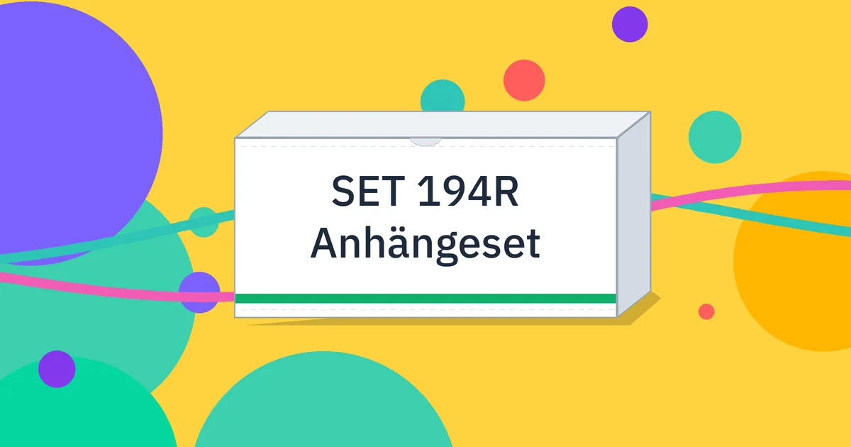 Symbolbild: Packung mit der Aufschrift SET 194R Anhängeset (PZN 19288943) – Verfügbarkeit und Bezug in Apotheken in Frankfurt am Main