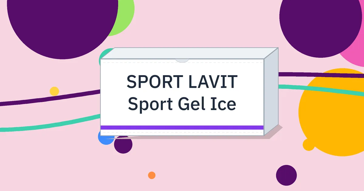 Symbolbild: Packung mit der Aufschrift SPORT LAVIT Sport Gel Ice (PZN 16880807) – Verfügbarkeit und Bezug in Apotheken in Frankfurt am Main