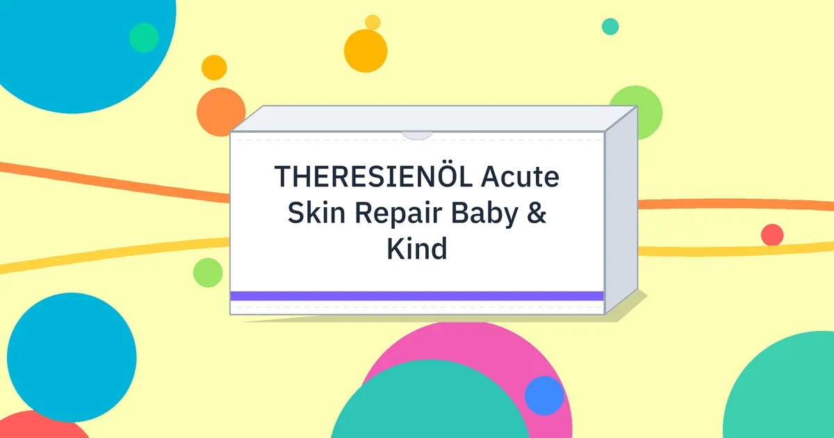 Symbolbild: Packung mit der Aufschrift THERESIENÖL Acute Skin Repair Baby & Kind (PZN 15631746) – Verfügbarkeit und Bezug in Apotheken in Frankfurt am Main