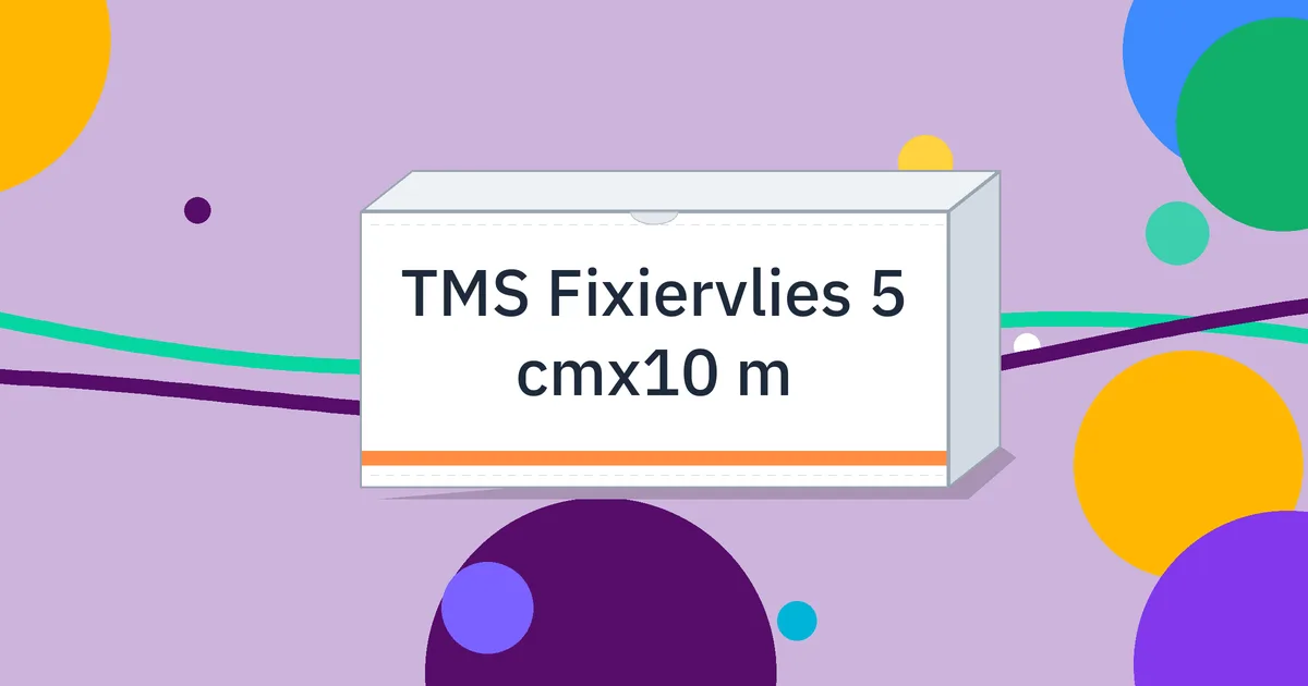Symbolbild: Packung mit der Aufschrift TMS Fixiervlies 5 cmx10 m (PZN 18316726) – Verfügbarkeit und Bezug in Apotheken in Frankfurt am Main