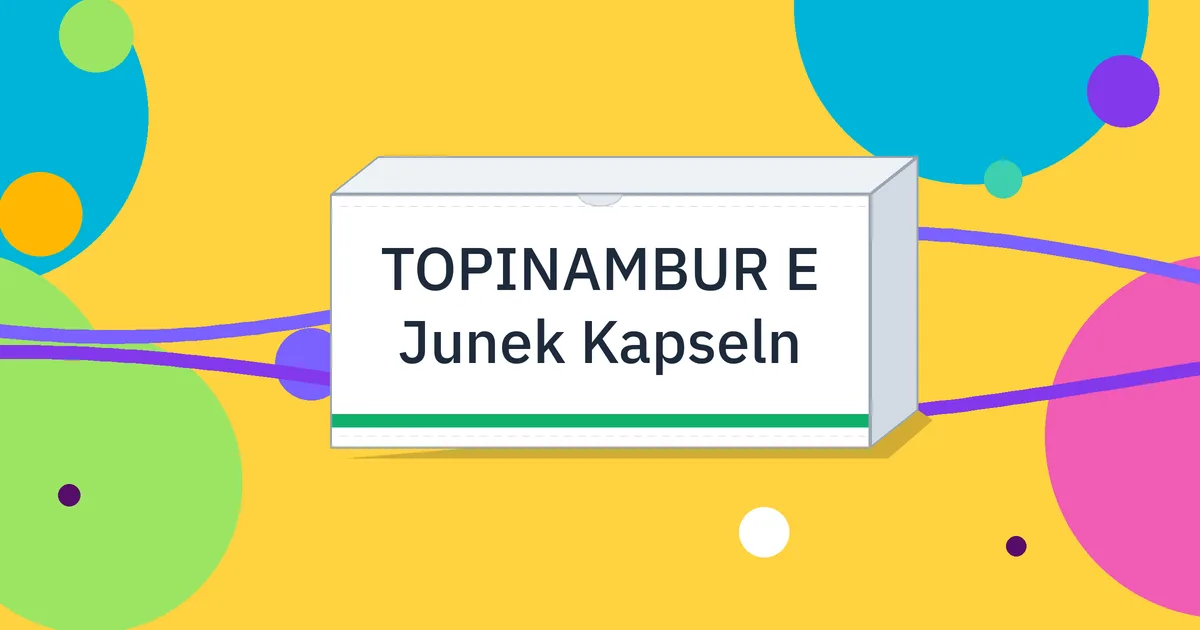Symbolbild: Packung mit der Aufschrift TOPINAMBUR E Junek Kapseln (PZN 00136194) – Verfügbarkeit und Bezug in Apotheken in Frankfurt am Main