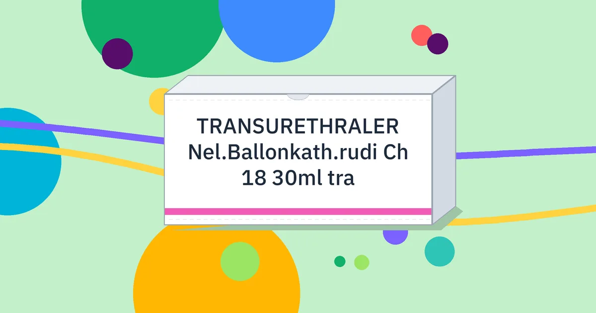 Symbolbild: Packung mit der Aufschrift TRANSURETHRALER Nel.Ballonkath.rudi Ch 18 30ml tra (PZN 19950448) – Verfügbarkeit und Bezug in Apotheken in Frankfurt am Main
