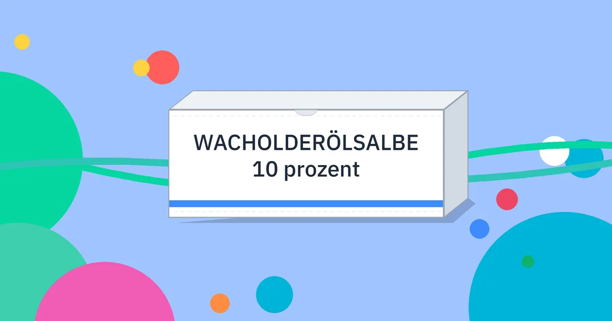 Symbolbild: Packung mit der Aufschrift WACHOLDERÖLSALBE 10 prozent (PZN 18432680) – Verfügbarkeit und Bezug in Apotheken in Frankfurt am Main