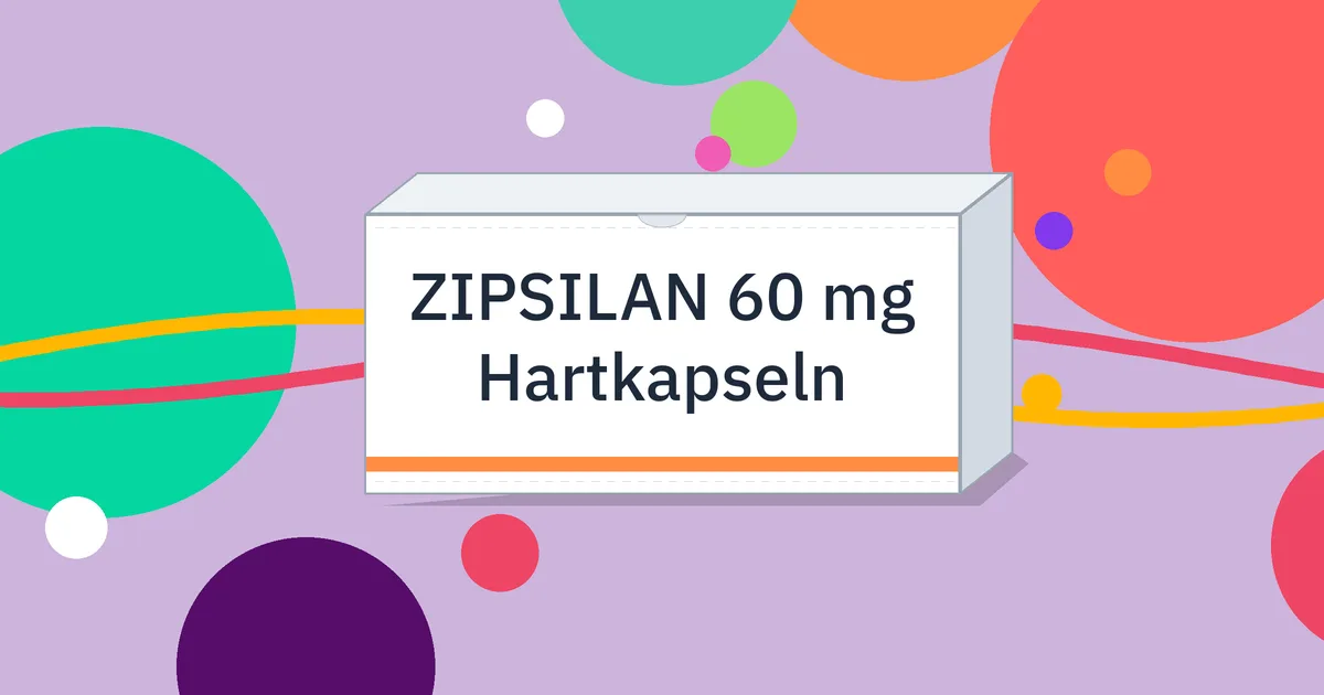 Symbolbild: Packung mit der Aufschrift ZIPSILAN 60 mg Hartkapseln (PZN 01822796) – Verfügbarkeit und Bezug in Apotheken in Frankfurt am Main