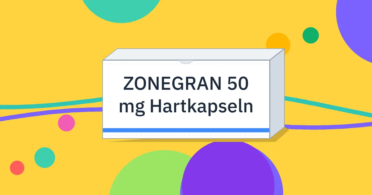 Symbolbild: Packung mit der Aufschrift ZONEGRAN 50 mg Hartkapseln (PZN 12344360) – Verfügbarkeit und Bezug in Apotheken in Frankfurt am Main