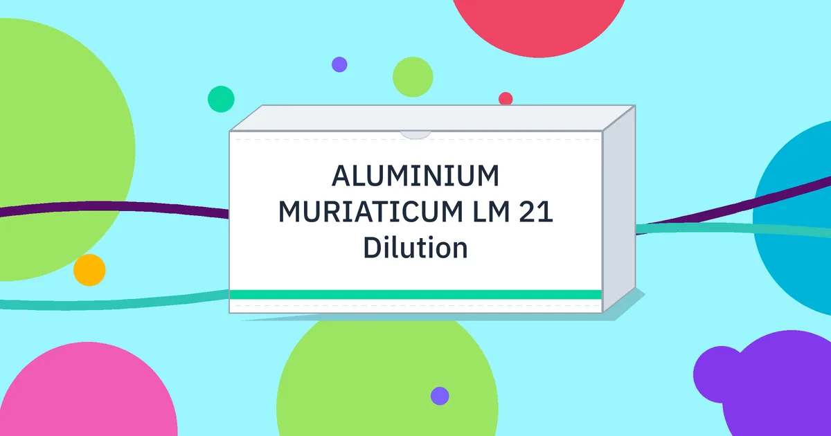 Symbolbild: Packung mit der Aufschrift ALUMINIUM MURIATICUM LM 21 Dilution (PZN 13316816) – Verfügbarkeit und Bezug in Apotheken in Frankfurt am Main