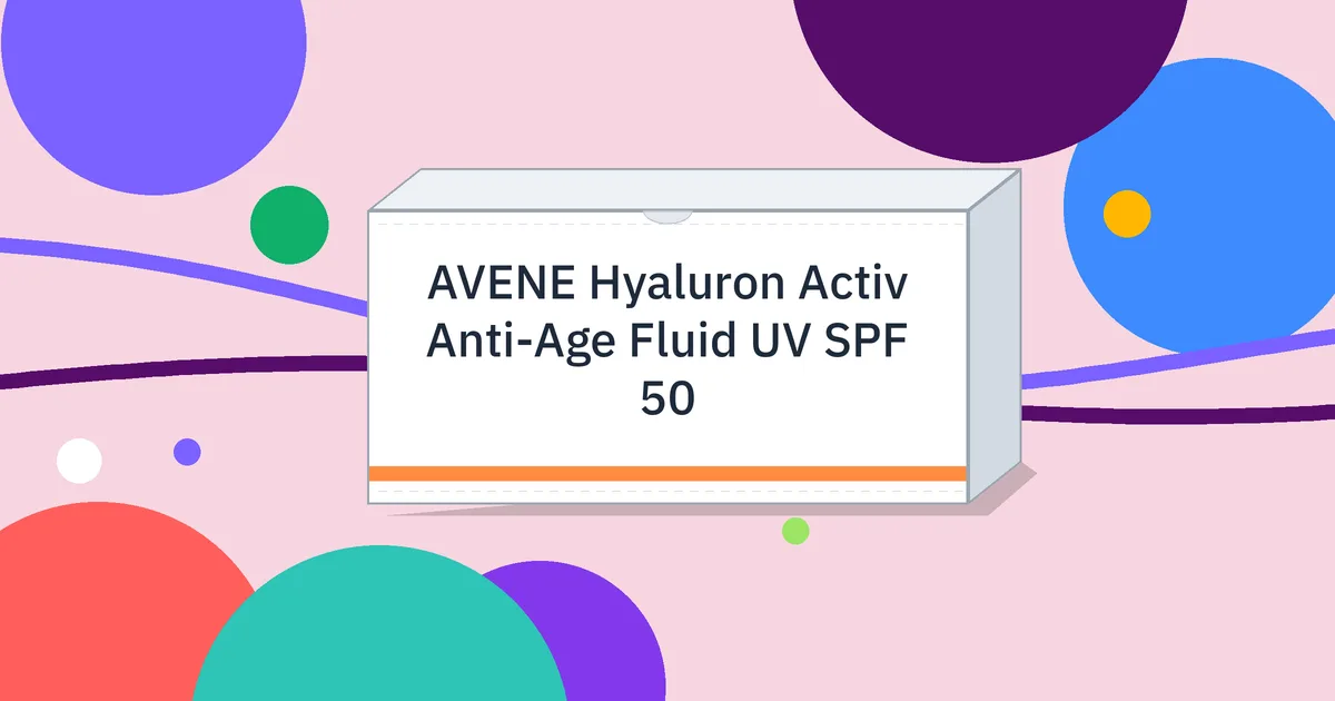 Symbolbild: Packung mit der Aufschrift AVENE Hyaluron Activ Anti-Age Fluid UV SPF 50 (PZN 20012057) – Verfügbarkeit und Bezug in Apotheken in Frankfurt am Main