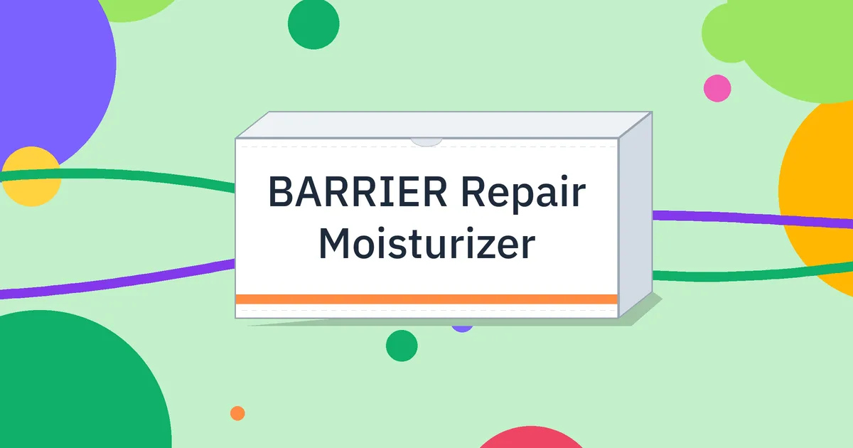 Symbolbild: Packung mit der Aufschrift BARRIER Repair Moisturizer (PZN 20628344) – Verfügbarkeit und Bezug in Apotheken in Frankfurt am Main