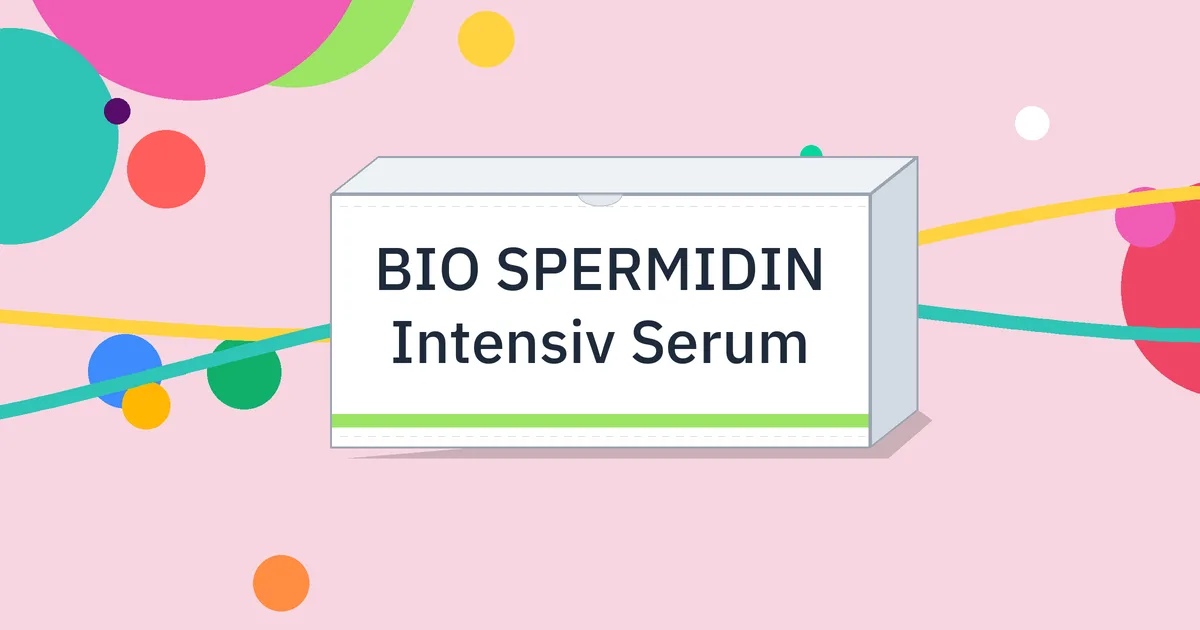 Symbolbild: Packung mit der Aufschrift BIO SPERMIDIN Intensiv Serum (PZN 19898015) – Verfügbarkeit und Bezug in Apotheken in Frankfurt am Main
