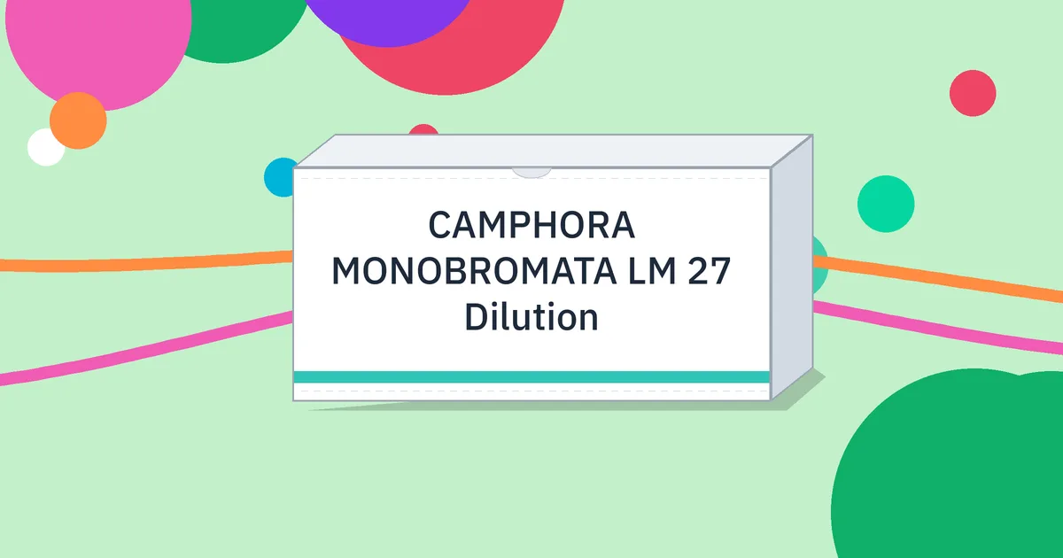 Symbolbild: Packung mit der Aufschrift CAMPHORA MONOBROMATA LM 27 Dilution (PZN 13412224) – Verfügbarkeit und Bezug in Apotheken in Frankfurt am Main