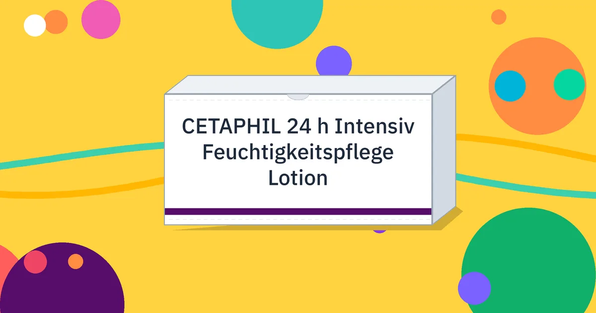 Symbolbild: Packung mit der Aufschrift CETAPHIL 24 h Intensiv Feuchtigkeitspflege Lotion (PZN 09262167) – Verfügbarkeit und Bezug in Apotheken in Frankfurt am Main