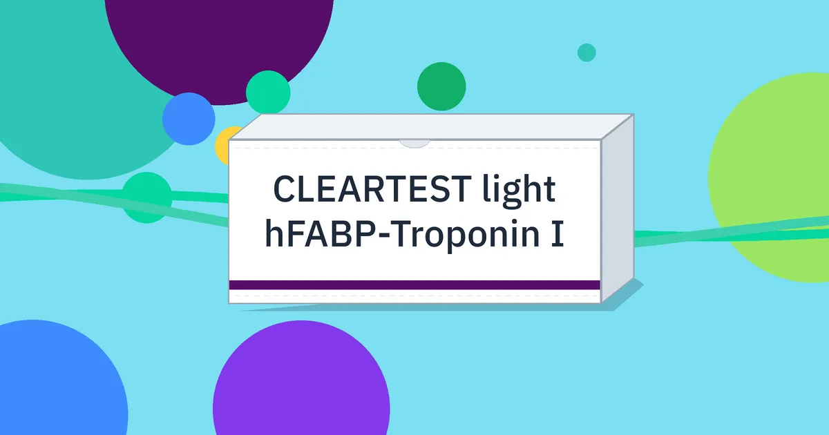 Symbolbild: Packung mit der Aufschrift CLEARTEST light hFABP-Troponin I (PZN 18731721) – Verfügbarkeit und Bezug in Apotheken in Frankfurt am Main
