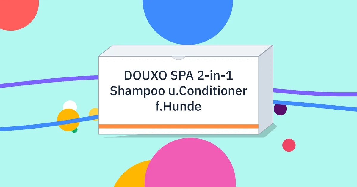 Symbolbild: Packung mit der Aufschrift DOUXO SPA 2-in-1 Shampoo u.Conditioner f.Hunde (PZN 20810215) – Verfügbarkeit und Bezug in Apotheken in Frankfurt am Main