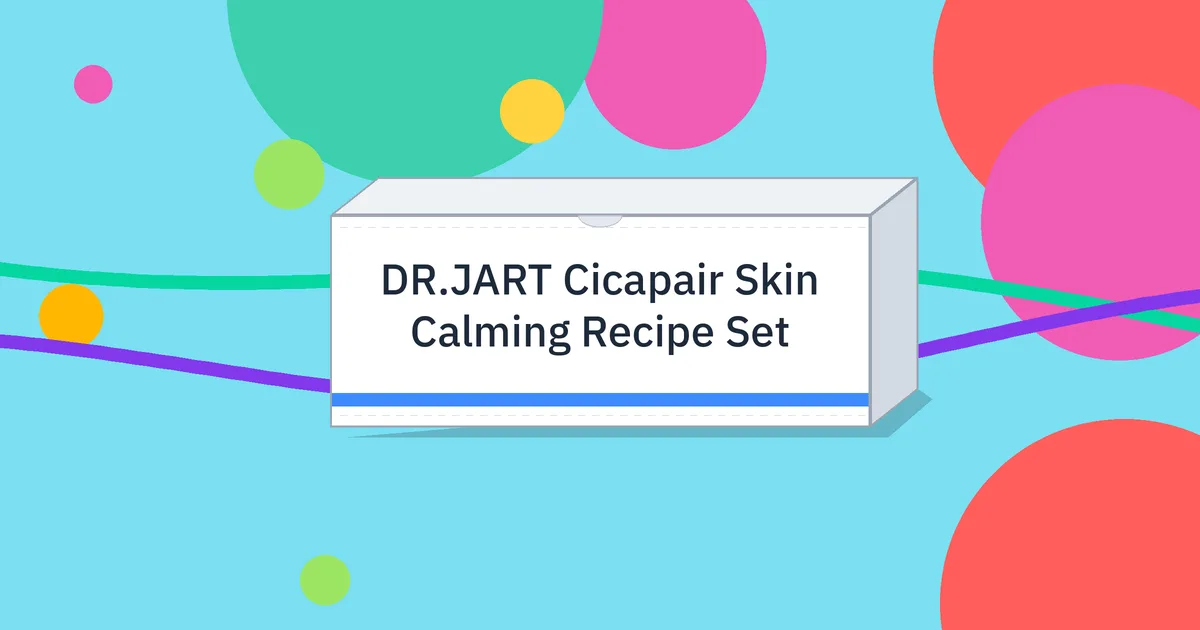 Symbolbild: Packung mit der Aufschrift DR.JART Cicapair Skin Calming Recipe Set (PZN 19962457) – Verfügbarkeit und Bezug in Apotheken in Frankfurt am Main