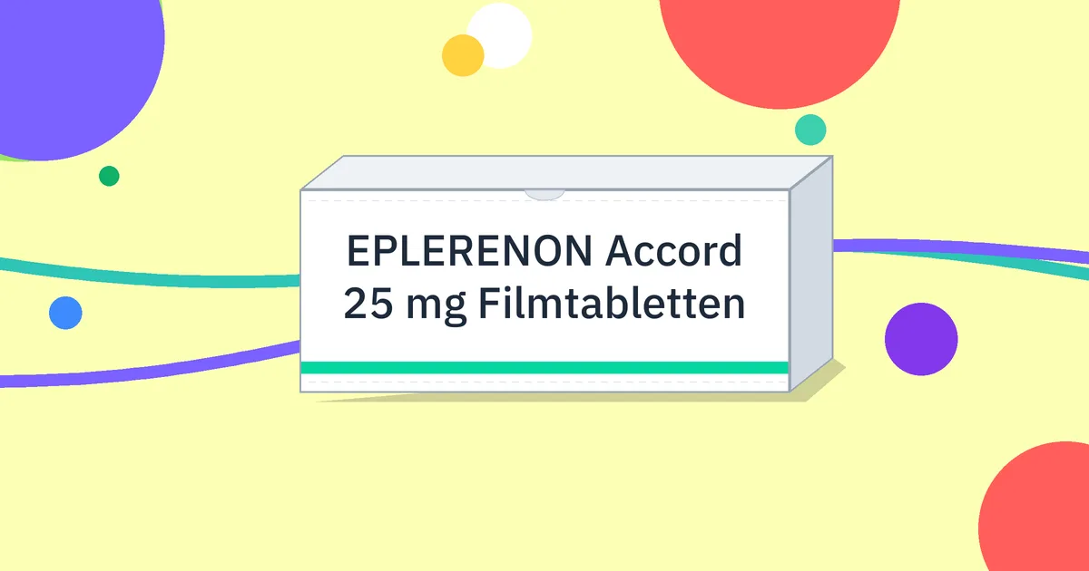 Symbolbild: Packung mit der Aufschrift EPLERENON Accord 25 mg Filmtabletten (PZN 12379861) – Verfügbarkeit und Bezug in Apotheken in Frankfurt am Main