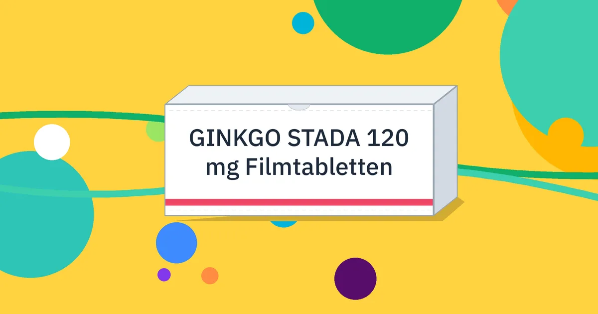 Symbolbild: Packung mit der Aufschrift GINKGO STADA 120 mg Filmtabletten (PZN 11538903) – Verfügbarkeit und Bezug in Apotheken in Frankfurt am Main