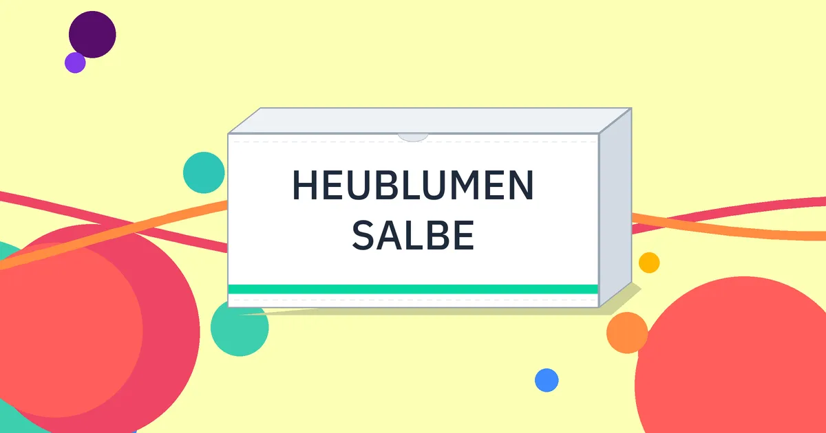 Symbolbild: Packung mit der Aufschrift HEUBLUMEN SALBE (PZN 18091457) – Verfügbarkeit und Bezug in Apotheken in Frankfurt am Main