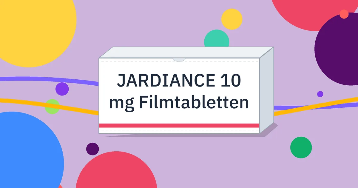 Symbolbild: Packung mit der Aufschrift JARDIANCE 10 mg Filmtabletten (PZN 10262072) – Verfügbarkeit und Bezug in Apotheken in Frankfurt am Main