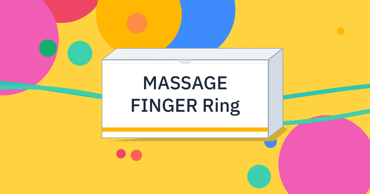 Symbolbild: Packung mit der Aufschrift MASSAGE FINGER Ring (PZN 05957760) – Verfügbarkeit und Bezug in Apotheken in Frankfurt am Main