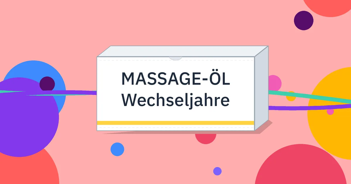 Symbolbild: Packung mit der Aufschrift MASSAGE-ÖL Wechseljahre (PZN 04600292) – Verfügbarkeit und Bezug in Apotheken in Frankfurt am Main