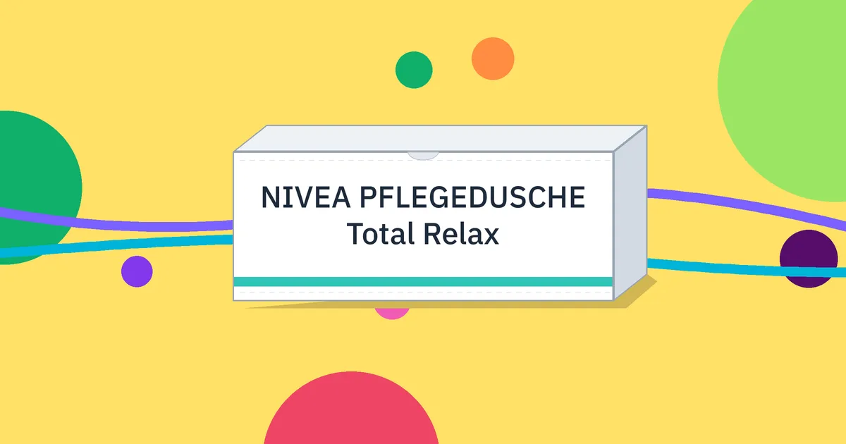 Symbolbild: Packung mit der Aufschrift NIVEA PFLEGEDUSCHE Total Relax (PZN 20723077) – Verfügbarkeit und Bezug in Apotheken in Frankfurt am Main