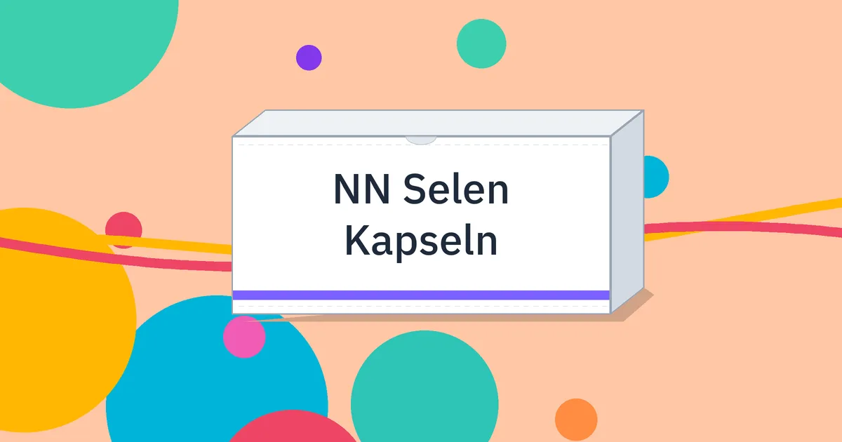 Symbolbild: Packung mit der Aufschrift NN Selen Kapseln (PZN 15321744) – Verfügbarkeit und Bezug in Apotheken in Frankfurt am Main