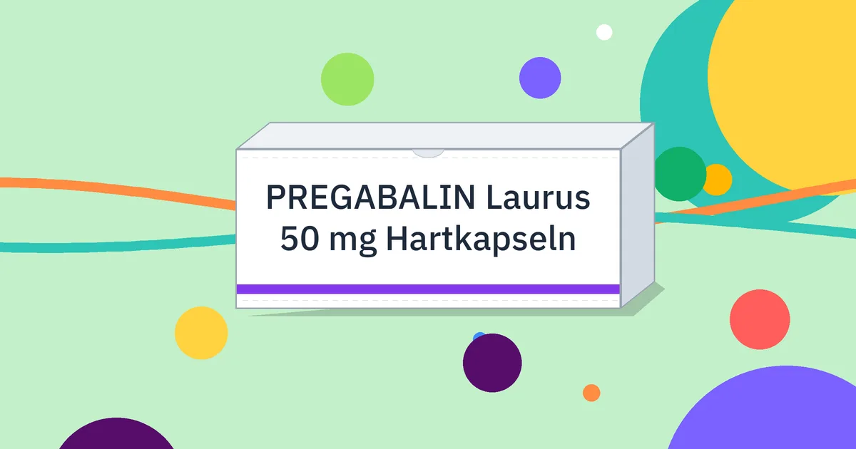 Symbolbild: Packung mit der Aufschrift PREGABALIN Laurus 50 mg Hartkapseln (PZN 16241266) – Verfügbarkeit und Bezug in Apotheken in Frankfurt am Main