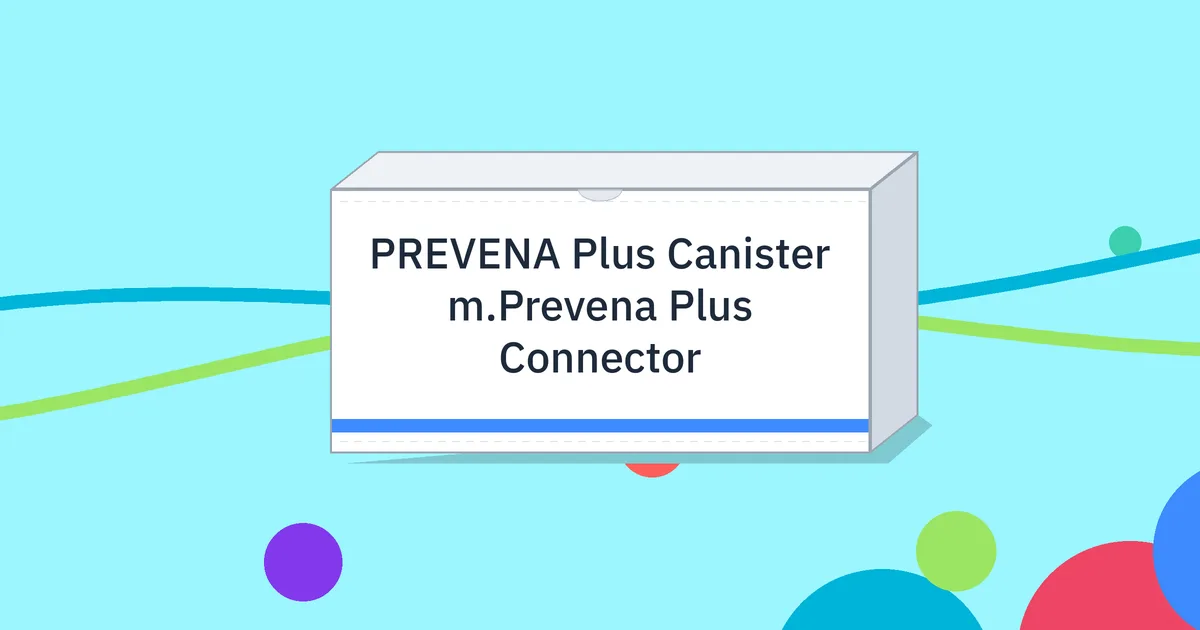 Symbolbild: Packung mit der Aufschrift PREVENA Plus Canister m.Prevena Plus Connector (PZN 17996558) – Verfügbarkeit und Bezug in Apotheken in Frankfurt am Main