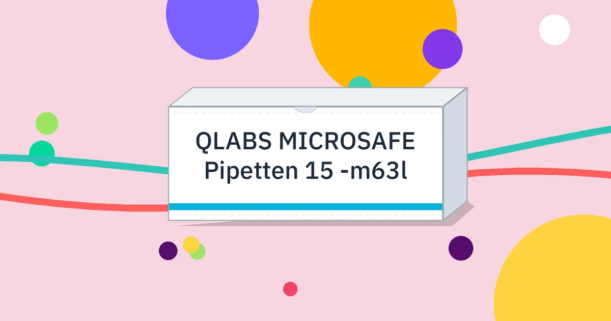 Symbolbild: Packung mit der Aufschrift QLABS MICROSAFE Pipetten 15 -m63l (PZN 12561620) – Verfügbarkeit und Bezug in Apotheken in Frankfurt am Main