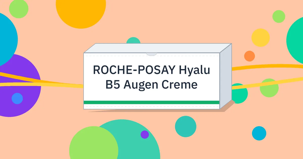 Symbolbild: Packung mit der Aufschrift ROCHE-POSAY Hyalu B5 Augen Creme (PZN 14445154) – Verfügbarkeit und Bezug in Apotheken in Frankfurt am Main