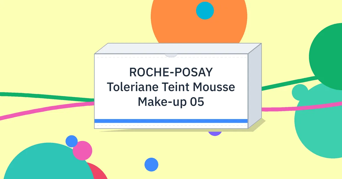 Symbolbild: Packung mit der Aufschrift ROCHE-POSAY Toleriane Teint Mousse Make-up 05 (PZN 01829321) – Verfügbarkeit und Bezug in Apotheken in Frankfurt am Main