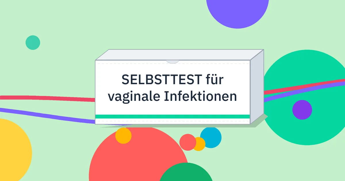Symbolbild: Packung mit der Aufschrift SELBSTTEST für vaginale Infektionen (PZN 19993334) – Verfügbarkeit und Bezug in Apotheken in Frankfurt am Main