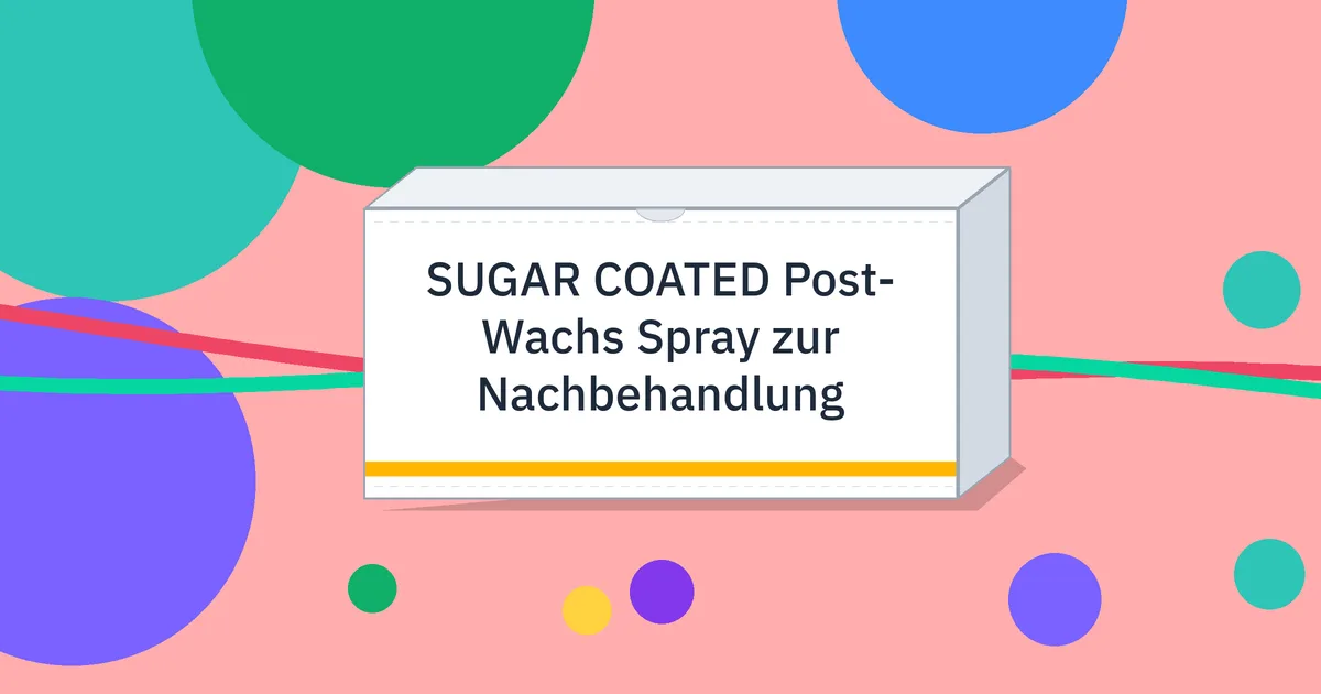 Symbolbild: Packung mit der Aufschrift SUGAR COATED Post-Wachs Spray zur Nachbehandlung (PZN 17506301) – Verfügbarkeit und Bezug in Apotheken in Frankfurt am Main