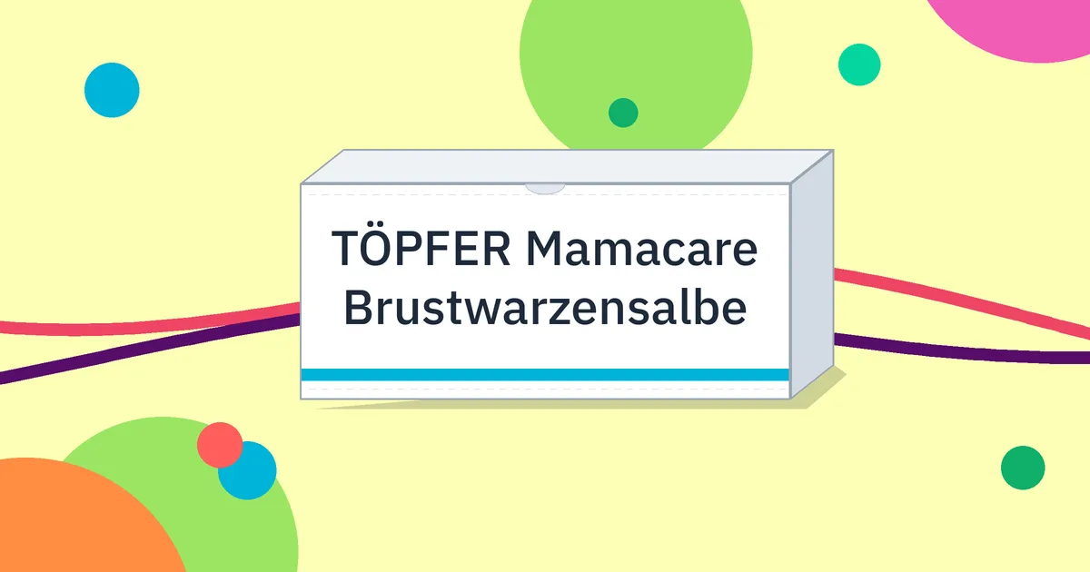 Symbolbild: Packung mit der Aufschrift TÖPFER Mamacare Brustwarzensalbe (PZN 18010430) – Verfügbarkeit und Bezug in Apotheken in Frankfurt am Main