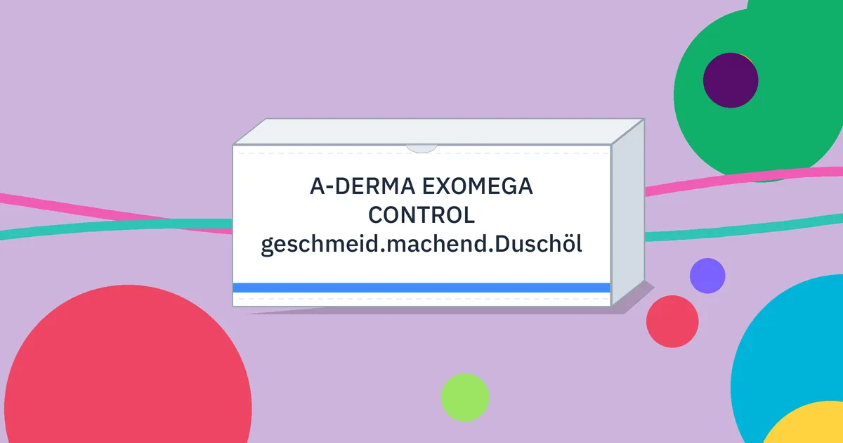 Symbolbild: Packung mit der Aufschrift A-DERMA EXOMEGA CONTROL geschmeid.machend.Duschöl (PZN 14286201) – Verfügbarkeit und Bezug in Apotheken in Frankfurt am Main