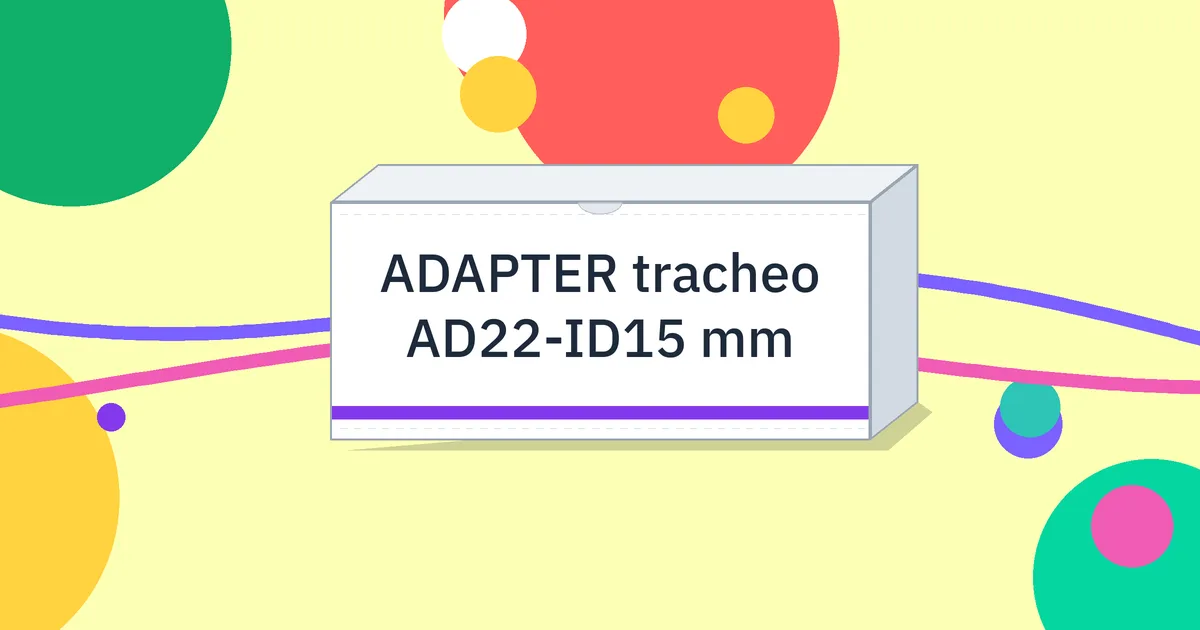 Symbolbild: Packung mit der Aufschrift ADAPTER tracheo AD22-ID15 mm (PZN 18892223) – Verfügbarkeit und Bezug in Apotheken in Frankfurt am Main