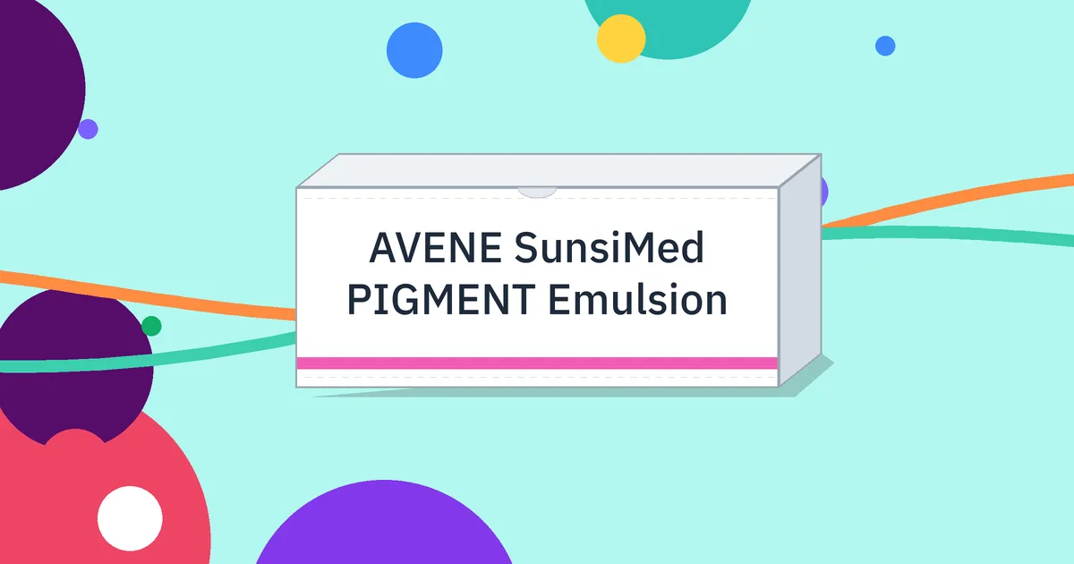 Symbolbild: Packung mit der Aufschrift AVENE SunsiMed PIGMENT Emulsion (PZN 18390527) – Verfügbarkeit und Bezug in Apotheken in Frankfurt am Main