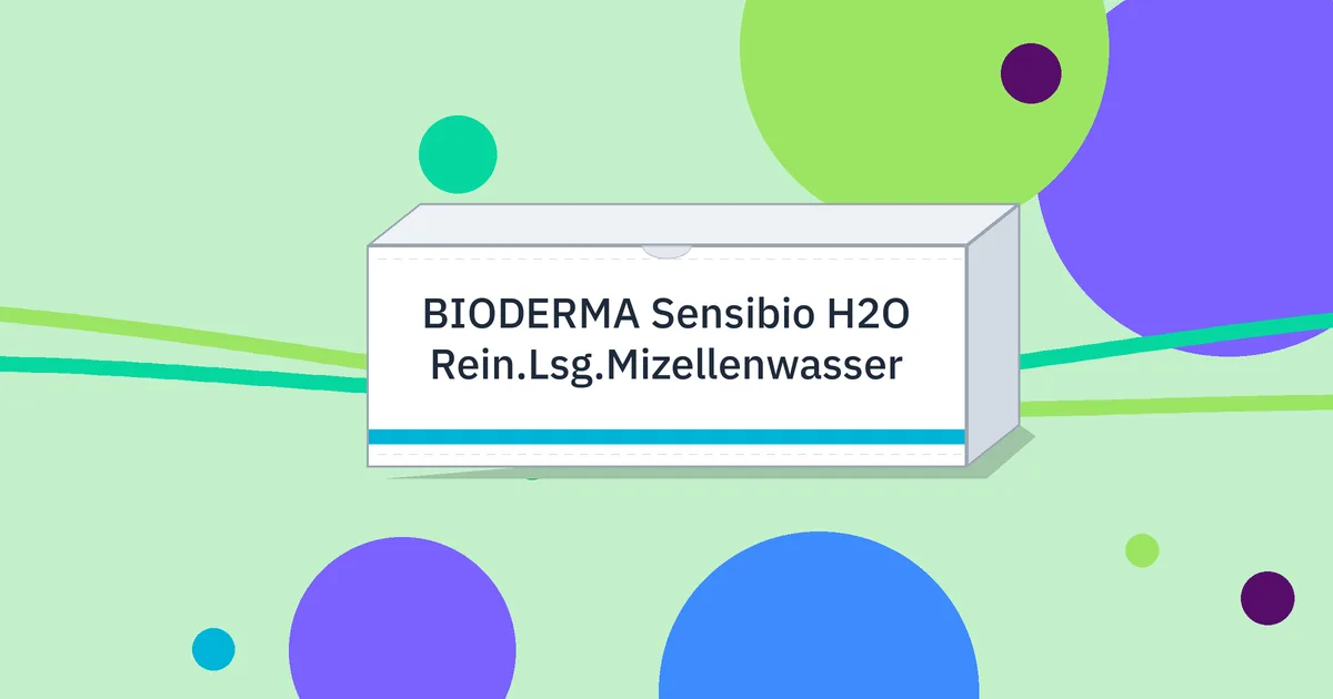 Symbolbild: Packung mit der Aufschrift BIODERMA Sensibio H2O Rein.Lsg.Mizellenwasser (PZN 09766614) – Verfügbarkeit und Bezug in Apotheken in Frankfurt am Main