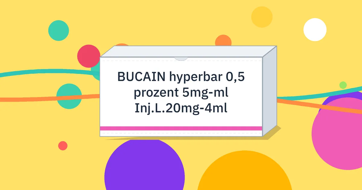 Symbolbild: Packung mit der Aufschrift BUCAIN hyperbar 0,5 prozent 5mg-ml Inj.L.20mg-4ml (PZN 10945090) – Verfügbarkeit und Bezug in Apotheken in Frankfurt am Main