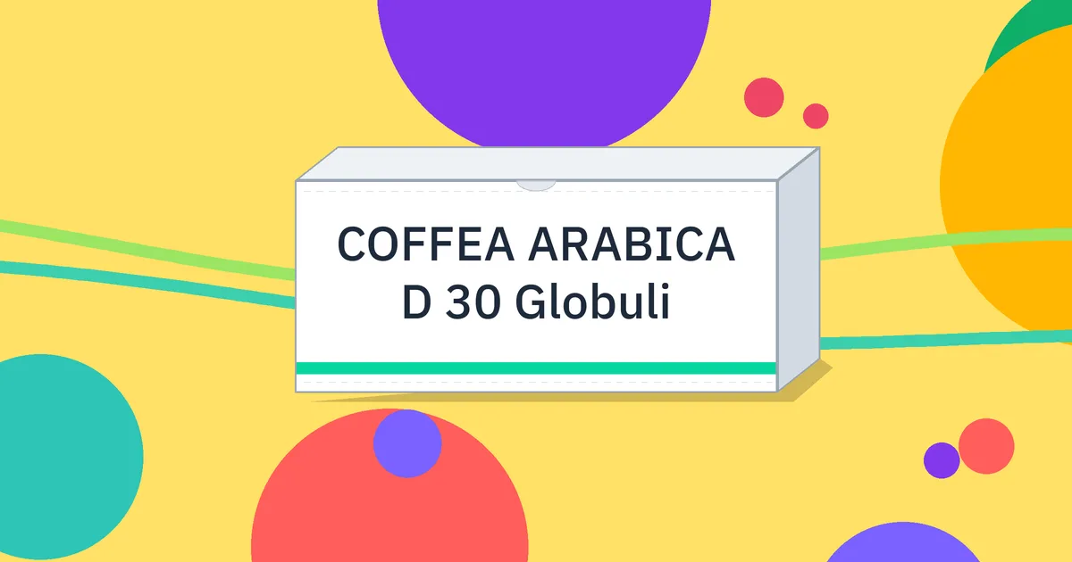 Symbolbild: Packung mit der Aufschrift COFFEA ARABICA D 30 Globuli (PZN 13361768) – Verfügbarkeit und Bezug in Apotheken in Frankfurt am Main