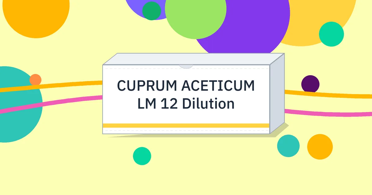 Symbolbild: Packung mit der Aufschrift CUPRUM ACETICUM LM 12 Dilution (PZN 12837275) – Verfügbarkeit und Bezug in Apotheken in Frankfurt am Main