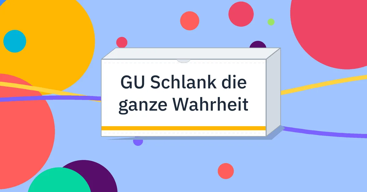 Symbolbild: Packung mit der Aufschrift GU Schlank die ganze Wahrheit (PZN 17823823) – Verfügbarkeit und Bezug in Apotheken in Frankfurt am Main