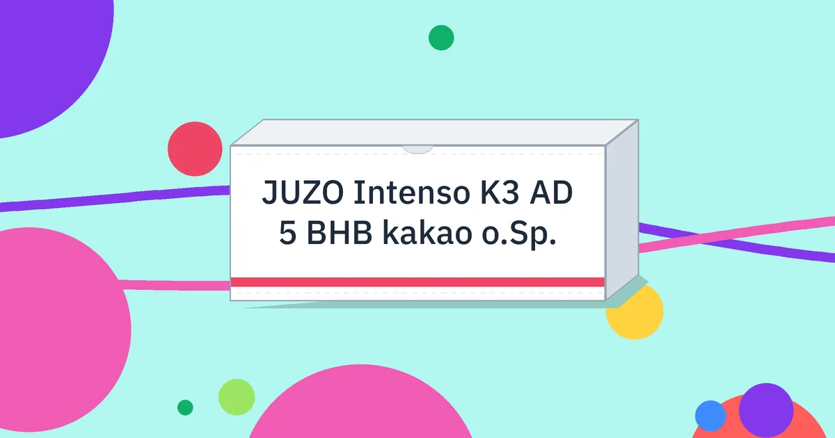 Symbolbild: Packung mit der Aufschrift JUZO Intenso K3 AD 5 BHB kakao o.Sp. (PZN 18645312) – Verfügbarkeit und Bezug in Apotheken in Frankfurt am Main