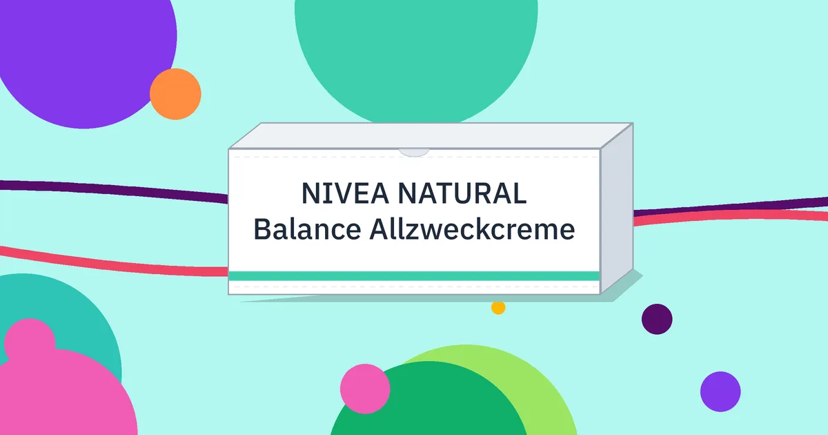 Symbolbild: Packung mit der Aufschrift NIVEA NATURAL Balance Allzweckcreme (PZN 17623886) – Verfügbarkeit und Bezug in Apotheken in Frankfurt am Main