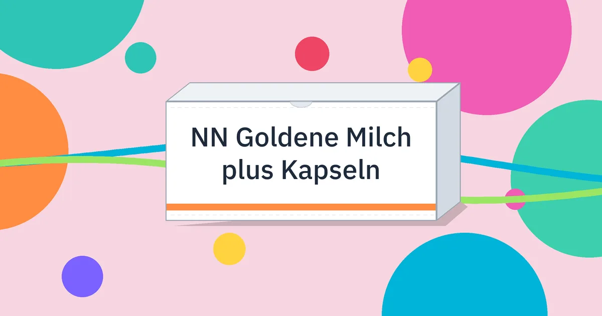 Symbolbild: Packung mit der Aufschrift NN Goldene Milch plus Kapseln (PZN 19722670) – Verfügbarkeit und Bezug in Apotheken in Frankfurt am Main