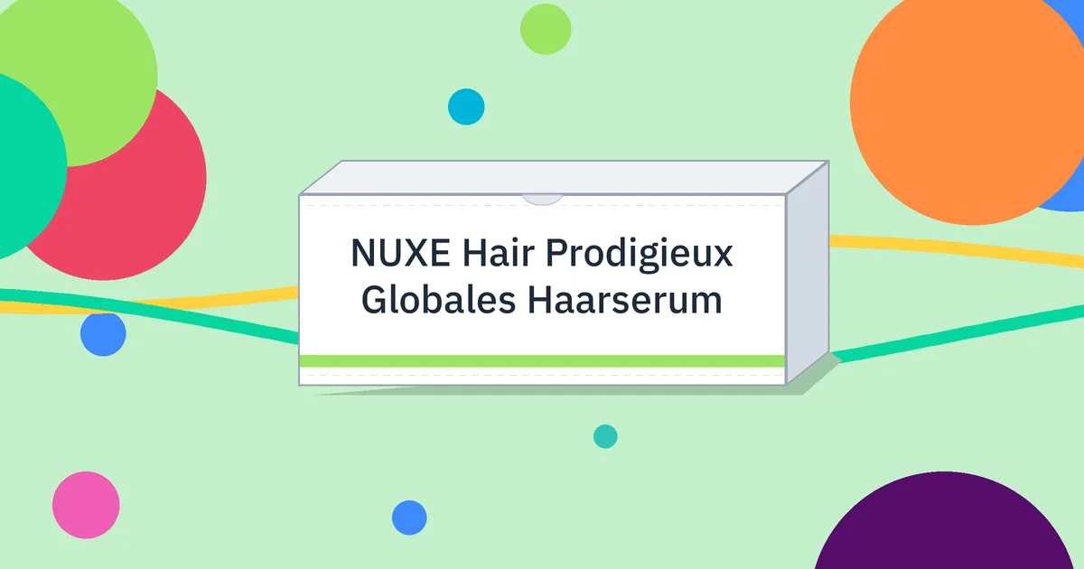 Symbolbild: Packung mit der Aufschrift NUXE Hair Prodigieux Globales Haarserum (PZN 20341499) – Verfügbarkeit und Bezug in Apotheken in Frankfurt am Main