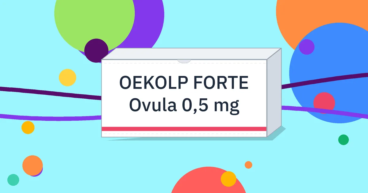 Symbolbild: Packung mit der Aufschrift OEKOLP FORTE Ovula 0,5 mg (PZN 11047507) – Verfügbarkeit und Bezug in Apotheken in Frankfurt am Main